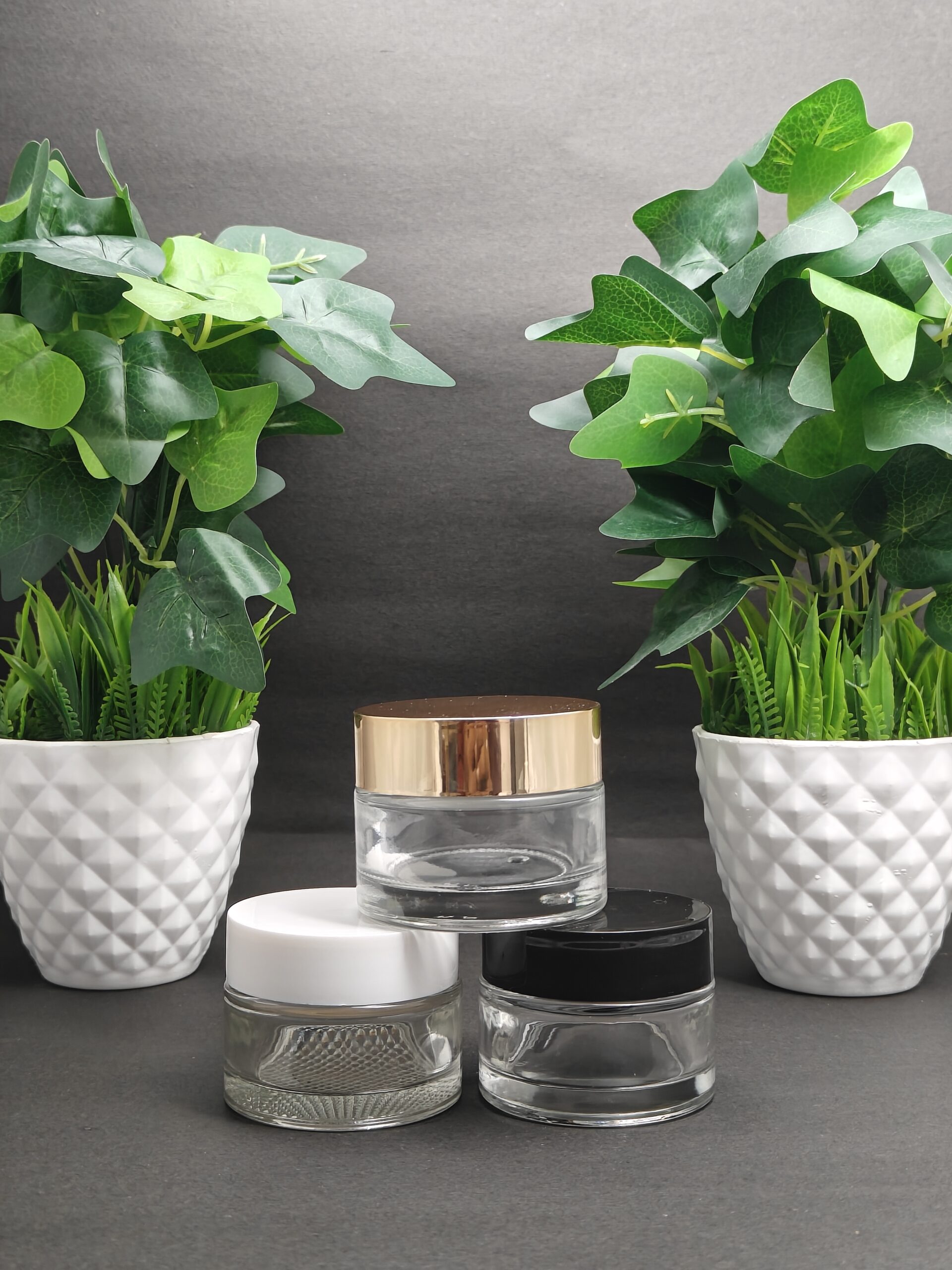 glass jars